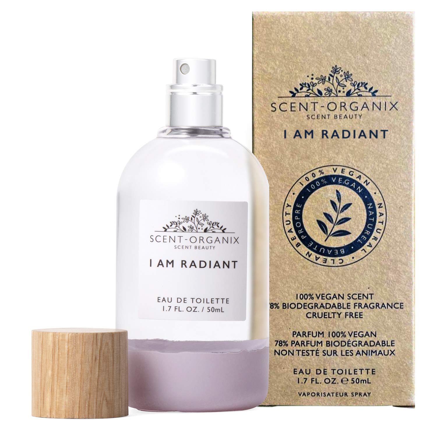 Amazon.com : Scent-Organix Perfume | I AM RADIANT | An Evocative Floral ...