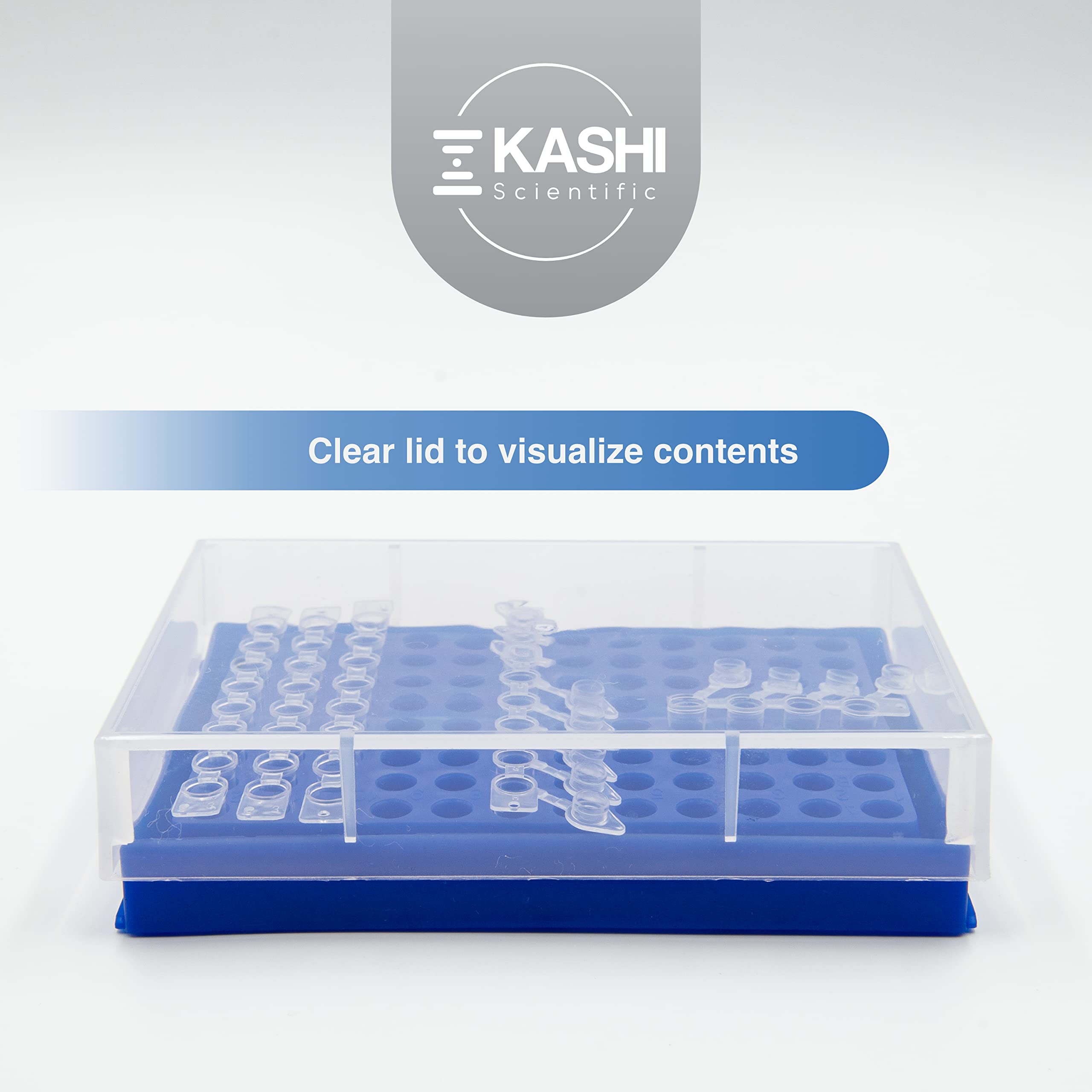 96 Well PCR Tube Rack For 0.2mL PCR Tubes And PCR Plates, 8x12 PCR Tube ...