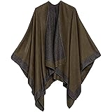 Amazon.com: Moss Rose Women's Shawl Wrap Poncho Ruana Cape Open Front Sweater Cardigan for Fall ...