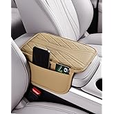 Amazon.com: Upgraded Car Center Console Cover,Microfiber Leather Car ...