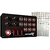 Amazon.com: PXN CB1 Racing Button Box PC USB Simulation Racing ...