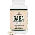 Amazon.com: GABA Supplement (300 Capsules, 1,000mg per Serving ...