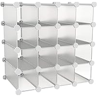 Amazon.com: Lavish Home Piece 16 Cube Interlocking, Customizable ...