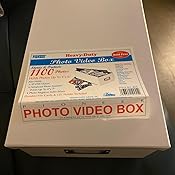 Pioneer Photo Albums B-1BLK Photo Storage Box, Black: Amazon.ca: Home ...