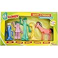 Amazon.com: NJ Croce Gumby & Friends Action Figure Boxed Set Multicolor ...