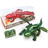 Amazon.com: HEXBUG Remote Control Dragon Robot Toy, Rechargeable Dragon ...