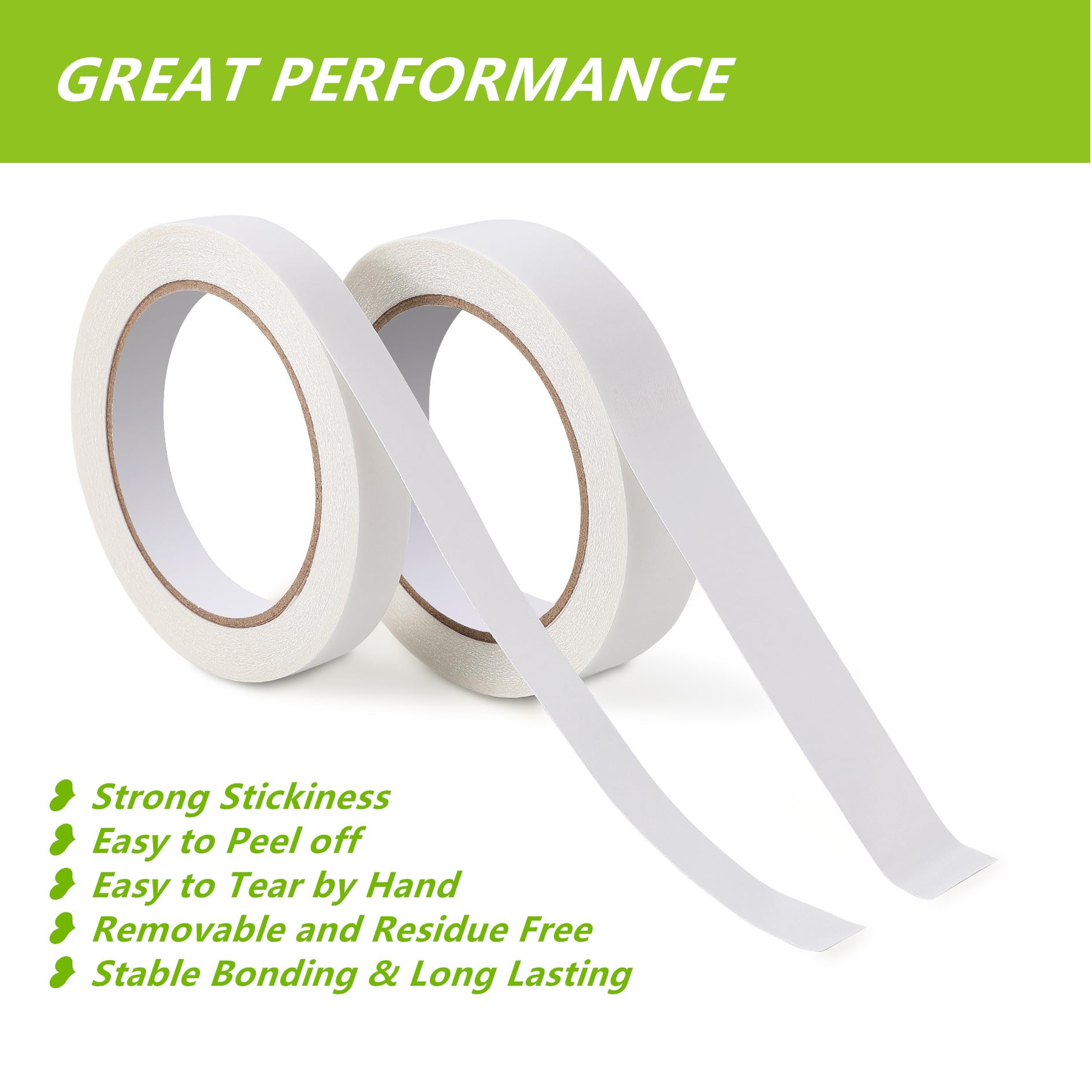 Mua Fabric Tape Double Sided Sticky Tape Adhesive Cloth Tape Two Sided ...