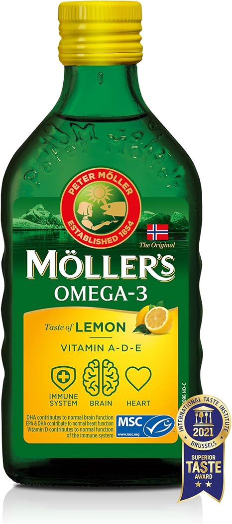 Moller’s ® | Omega 3 Cod Liver Oil | Omega-3, 6, 9 Dietary Supplements ...