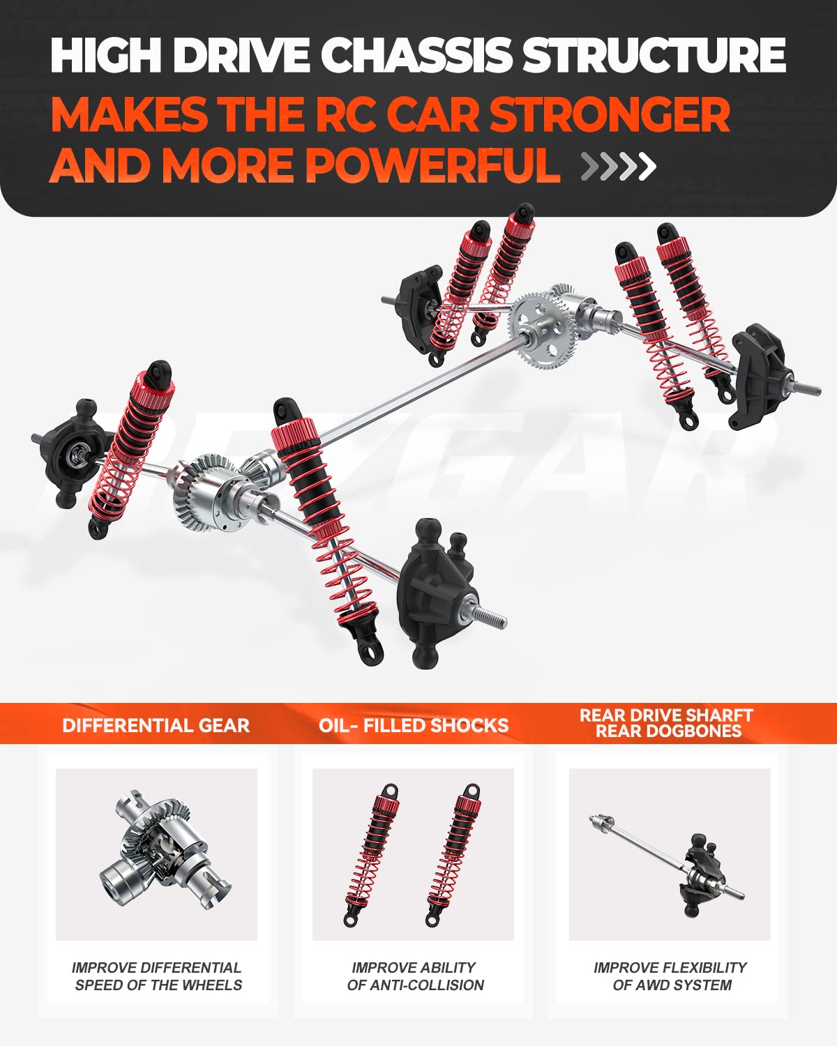 Mua BEZGAR 9 Hobby Grade 1:12 Scale RC Trucks, 4WD High Speed 45 Km/h ...