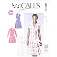 Amazon.com: McCall's Pattern Company M6891 Misses' Dresses and Sash ...
