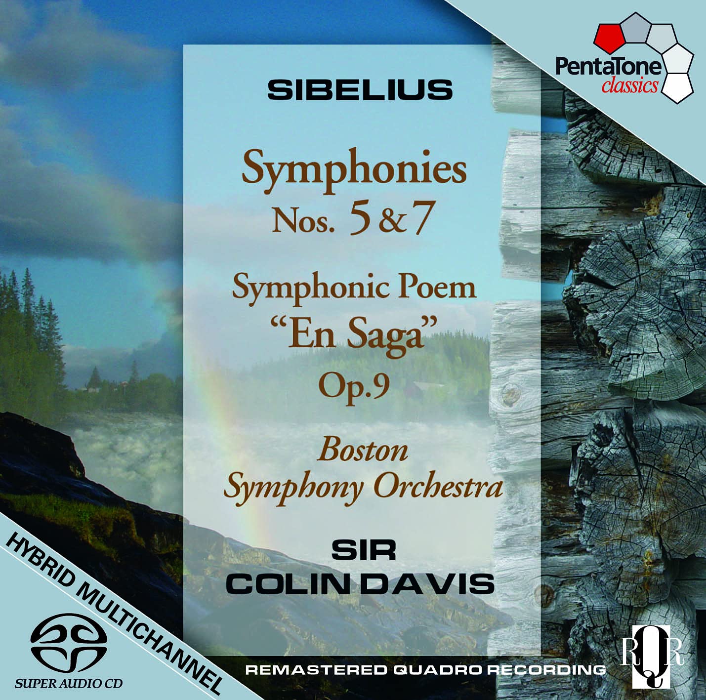 Sibelius: Symphonies Nos. 5 & 7; En Saga : Jean Sibelius, Colin Davis, Boston Symphony Orchestra ...