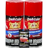 Amazon.com: Dupli-Color Cardinal Red Exact-Match Automotive Paint for ...