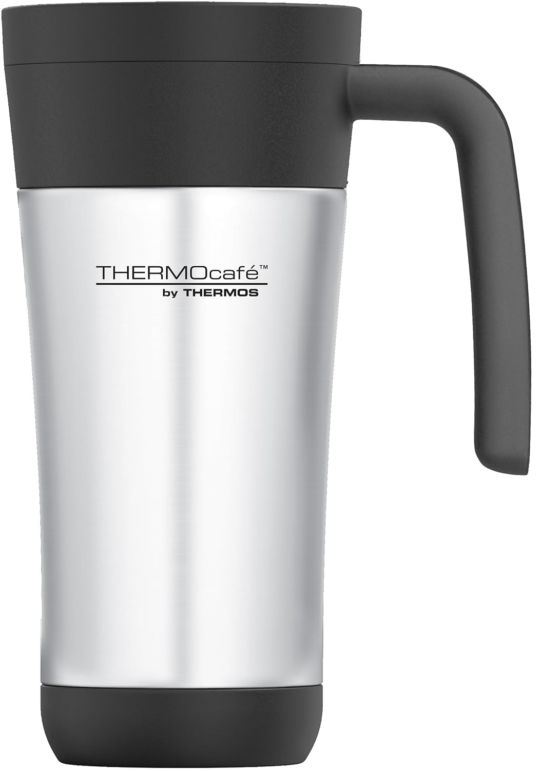 Thermos ThermoCafé Travel Mug, Stainless Steel, 425 ml: Amazon.co.uk ...