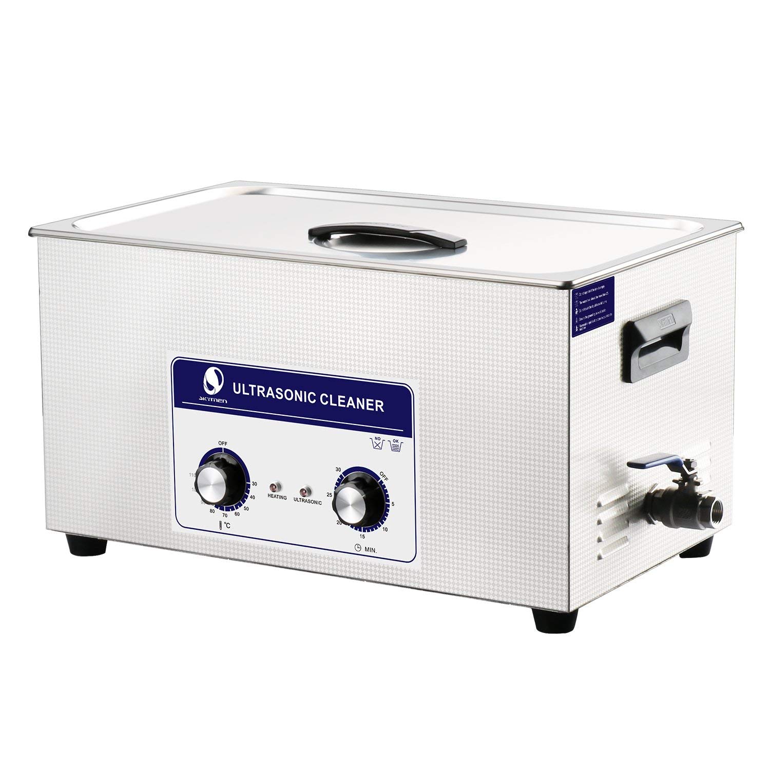 Amazon.com: Skymen Ultrasonic Cleaner 22L Ultrasonic Carburetor ...