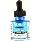 Amazon.com: Dr. Ph. Martin's Iridescent Calligraphy Color (7R) Ink ...
