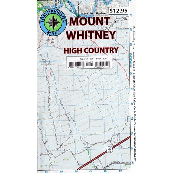 CTUC Map: Sequoia National Forest/Monument And Kennedy