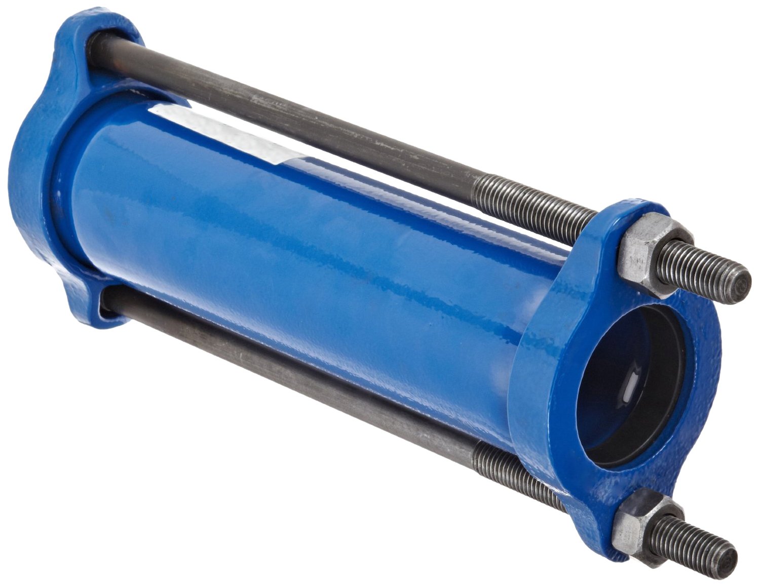 Smith-Blair Ductile Iron Pipe Coupling, Carbon Steel Bolt, 2 Bolts, 12 ...