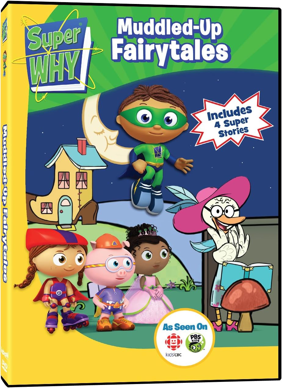 Super Why: Muddled-Up Fairytales: Amazon.co.uk: DVD & Blu-ray