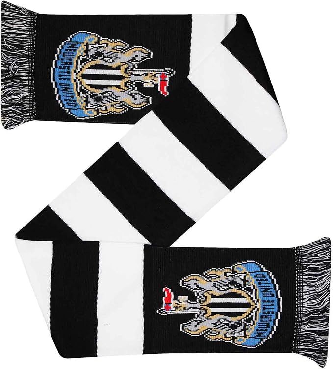 Newcastle United Official Football Crest Traditional Fans Bar Scarf ...