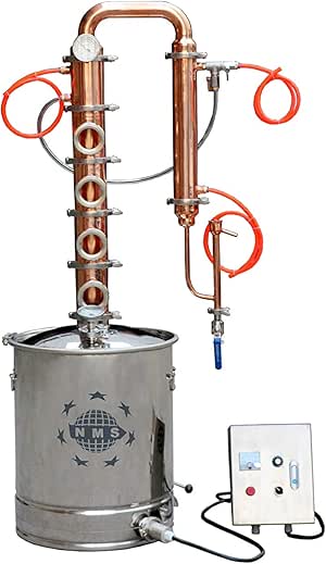 Amazon.com: Moonshine still 26 gallons boiler with 4" copper flute ...