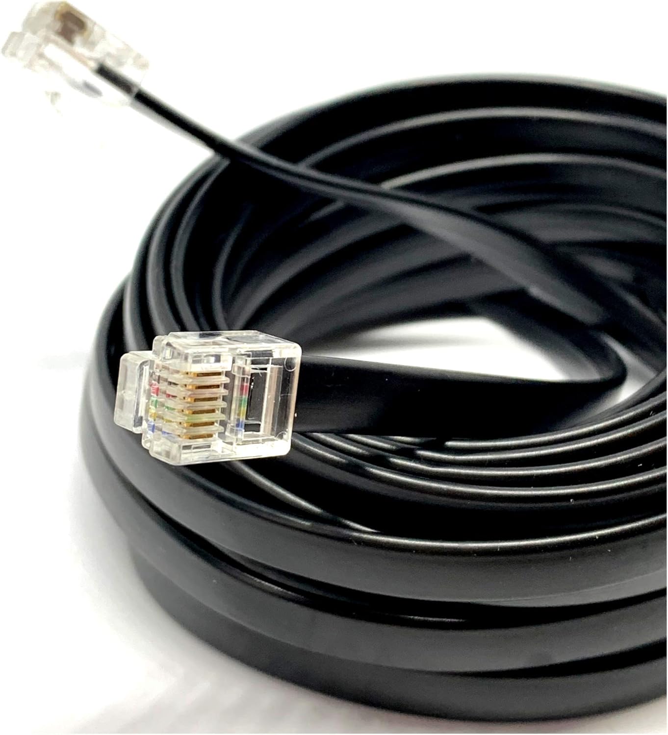 MainCore 5m long FLAT RJ12 to RJ12 / (6P6C) High Speed Internet ...