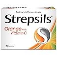 Amazon.com: Strepsils Orange with Vitamin C Lozenges ( 4 Boxes of 24 ...