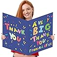 Amazon.com : Idealmuzik Jumbo Thank You Card with Envelope,Large Thank ...