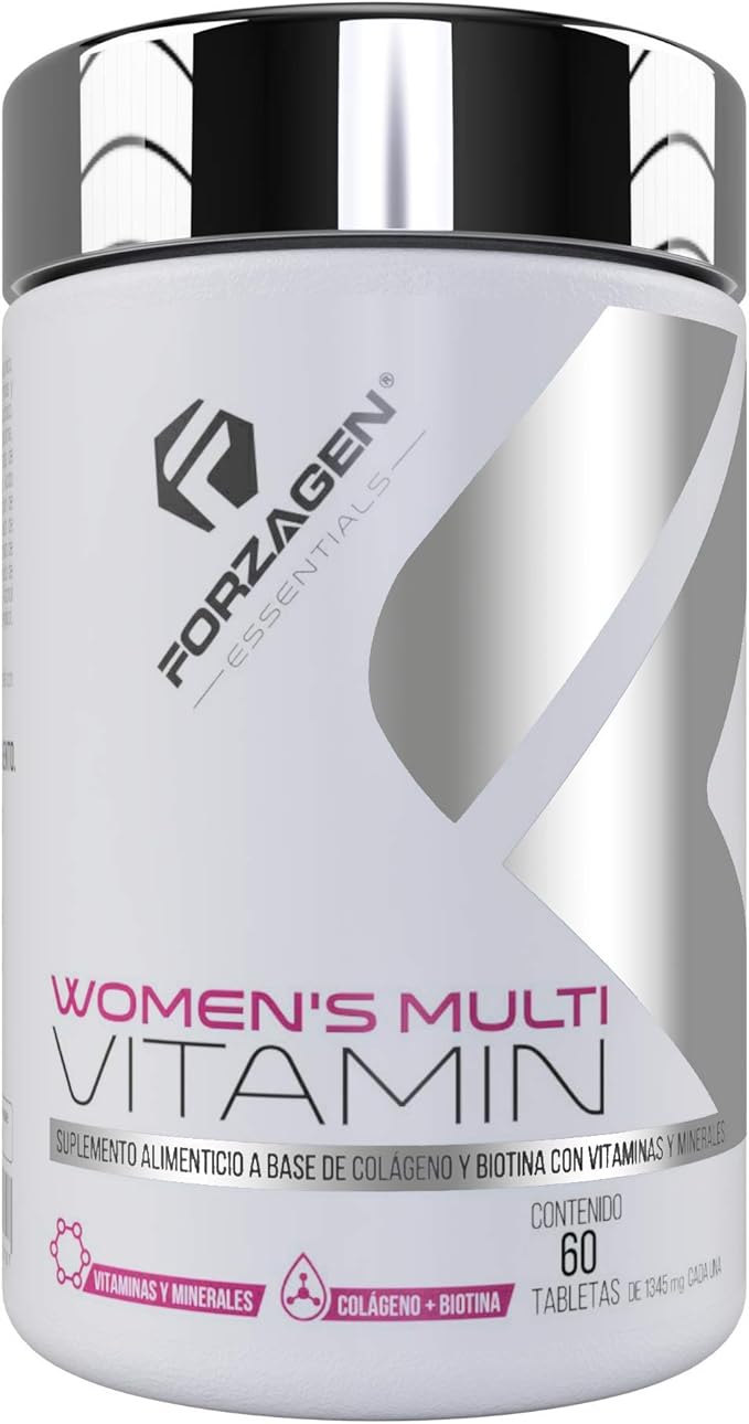 Forzagen Essentials Women’s Multivitamin (*Beauty Complex con Vitaminas ...