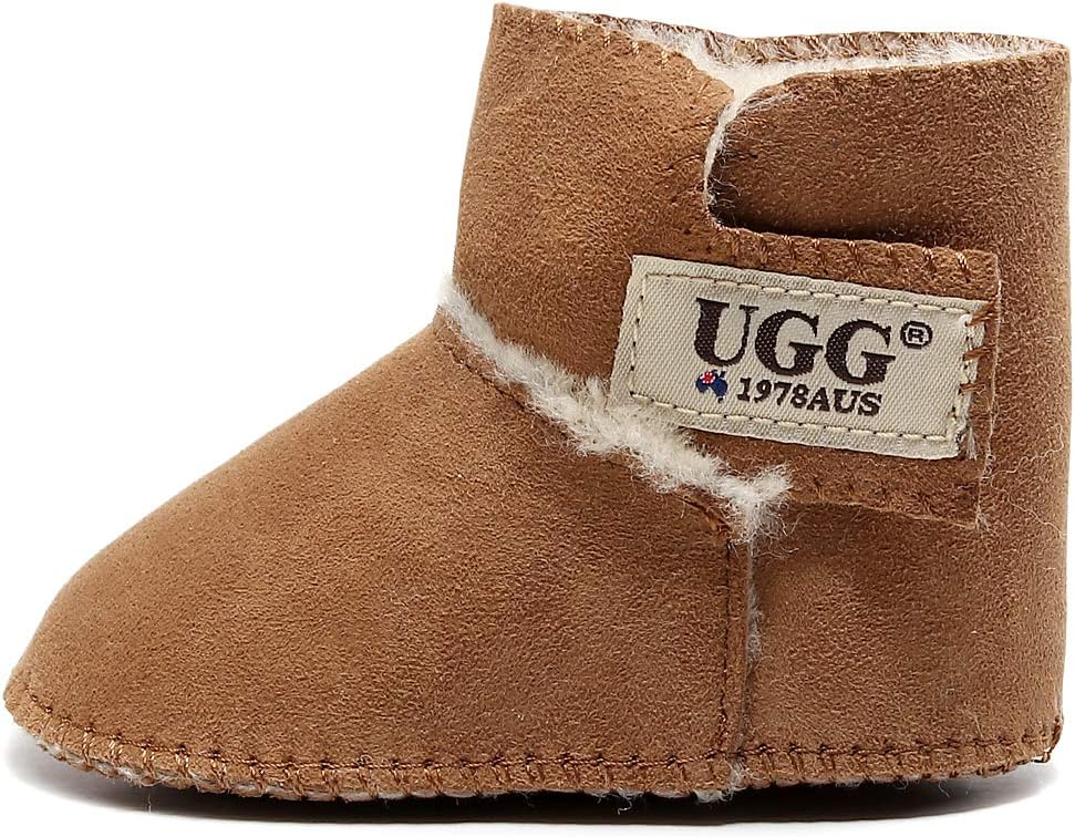 Best Gift Choice UGG Baby Bootie- Premium Australian Sheepskin, Super ...