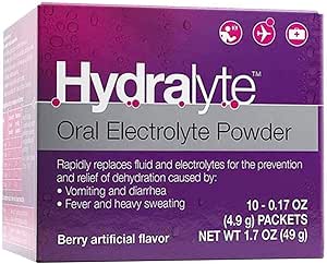 Amazon.com: Hydralyte - Oral Electrolyte Powder, On-The-go Clinical ...