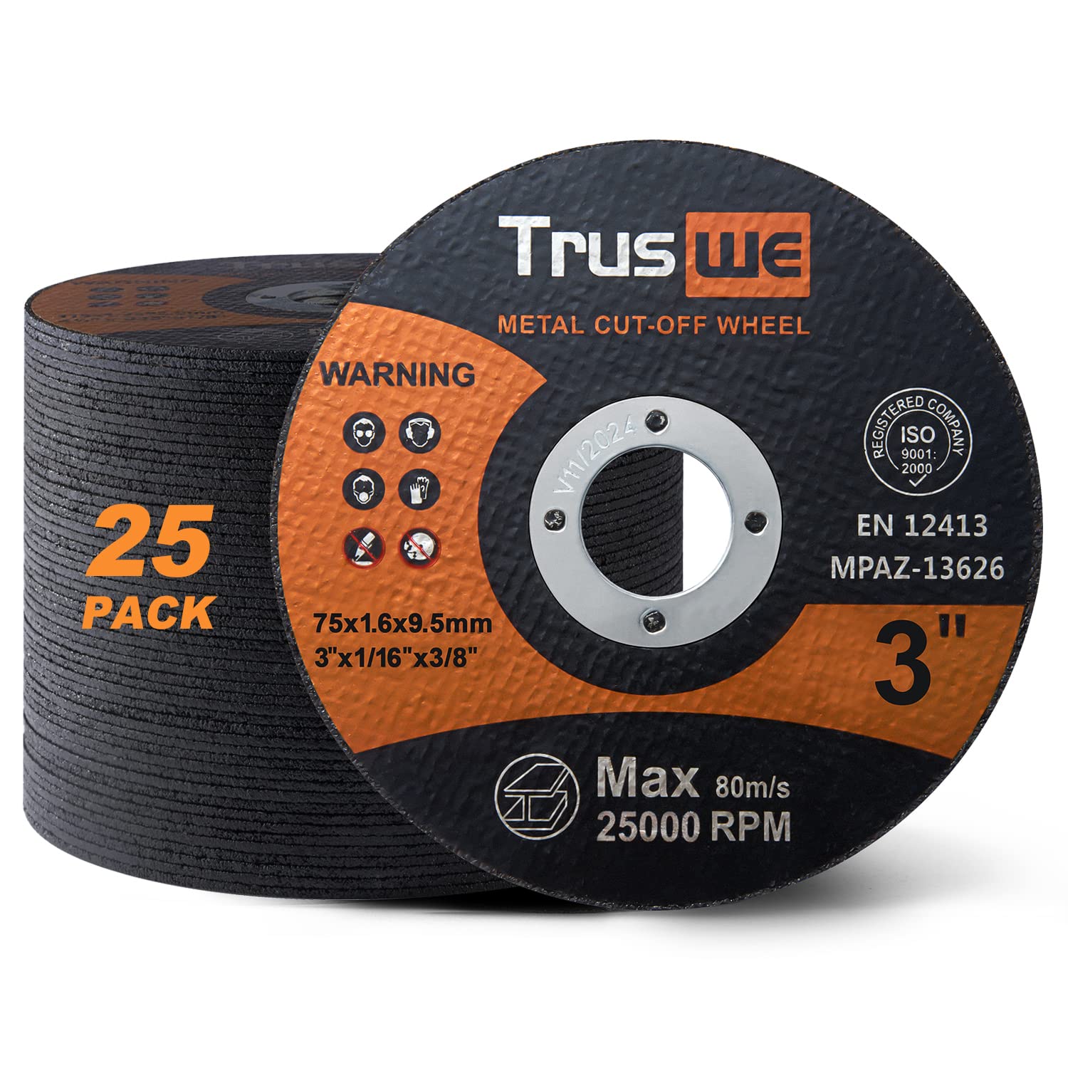Mua Cut Off Wheels 3 inch - 25 Pack Cut Off Wheel for Metal Stainless ...