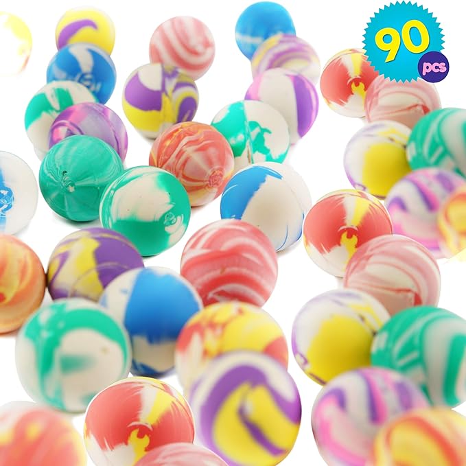 THE TWIDDLERS 90 Bouncy Ball - Bambini Palline Rimbalzanti in Gomma ...