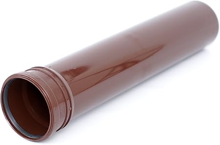 500mm Regenrohr Fallrohr Ablaufrohr Regenrinne KG/HT Rohr DN100 Ø110 ...