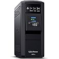 CyberPower CP850PFCLCD PFC Sinewave UPS System, 850VA/510W, 10 Outlets ...