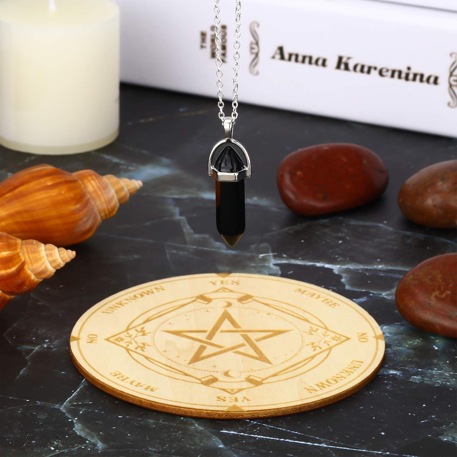 Star Pendulum Board Dowsing Divination Metaphysical Message Board ...