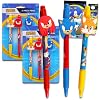 Sonic the Hedgehog Pen Set - 6 Pc Sonic Ballpoint Pens Gift Bundle for ...