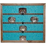 Amazon.com : SMALL 3" Belt Buckle Display Case Wall Shadow Box Cabinet ...