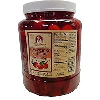 Amazon.com : Chef's Quality: Maraschino Cherries with Stem (64 Oz ...