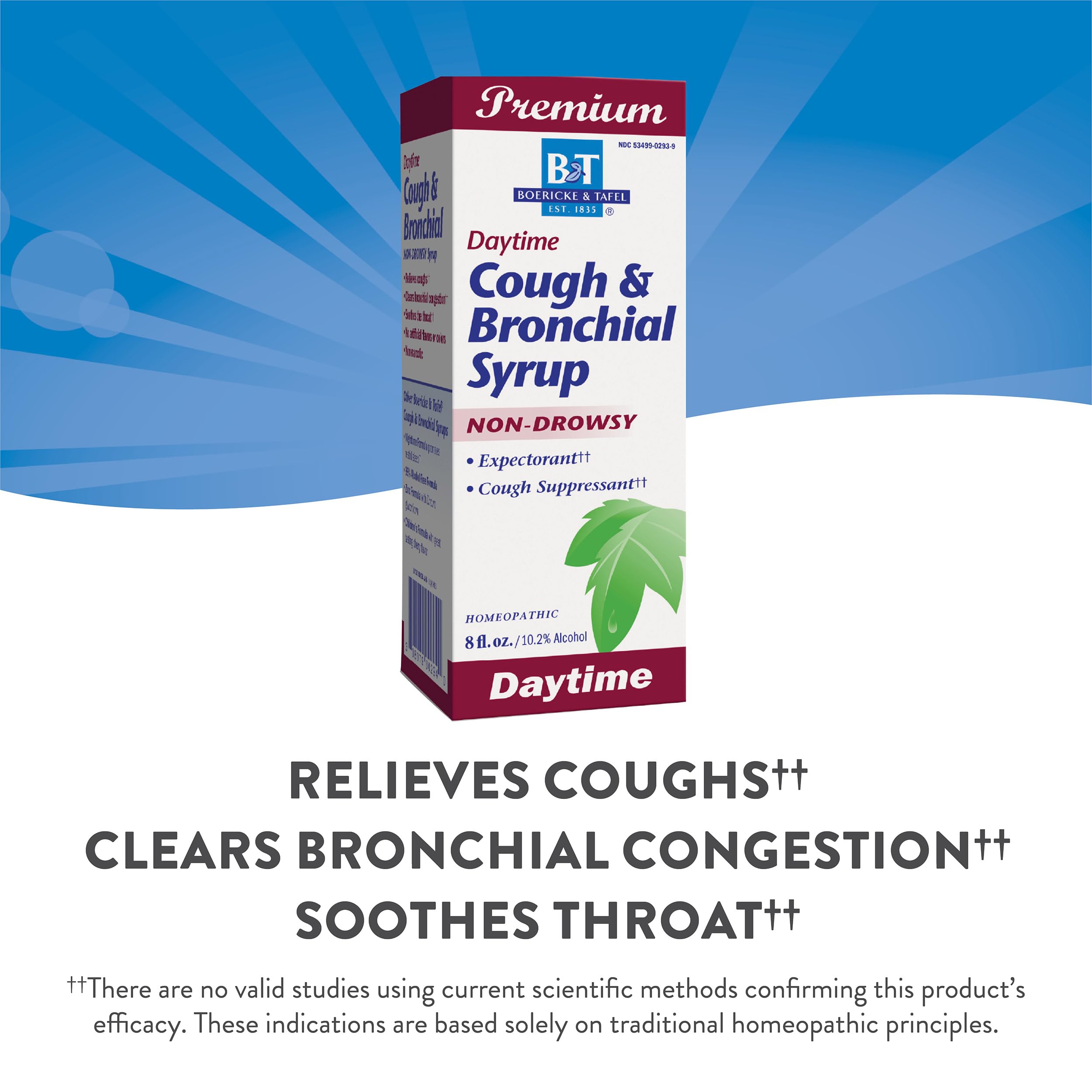 Mua Boericke & Tafel Daytime Cough & Bronchial Syrup, Cough Suppressant ...