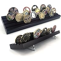 AtSKnSK Military Collectible Challenge Coin Display Holder Stand Holds ...