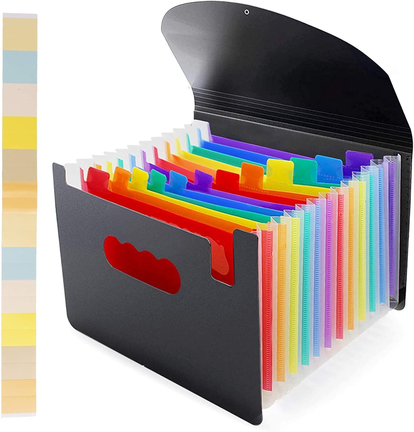 Desktop Expanding File Organiser, 12 Pockets Desk Expander/Organiser A4 ...