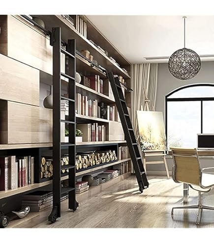 Brass Ladder Home Library