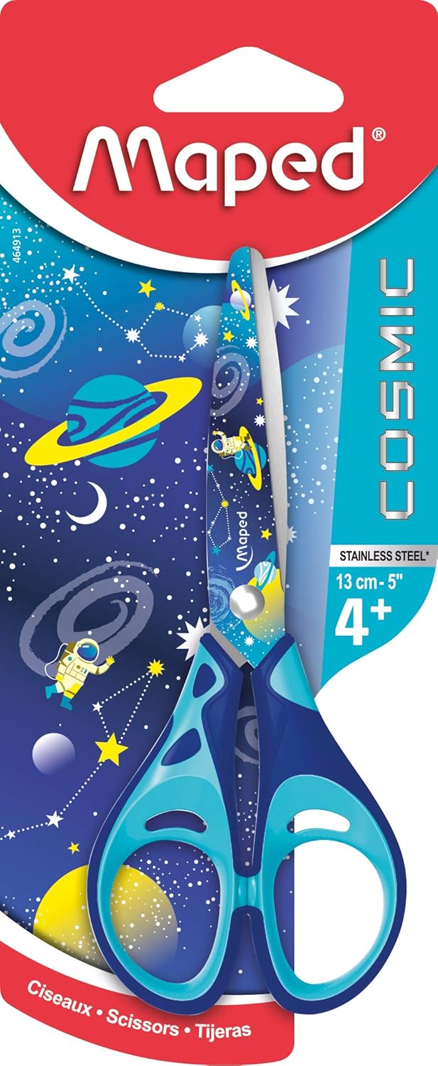 Maped Cosmic 13cm Scissors (Assorted Colours) – BigaMart