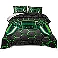 Amazon.com: Z.Jian HOME Boys Comforter Set,Gaming Bedding for Kids Teen,Game Console Comforter ...
