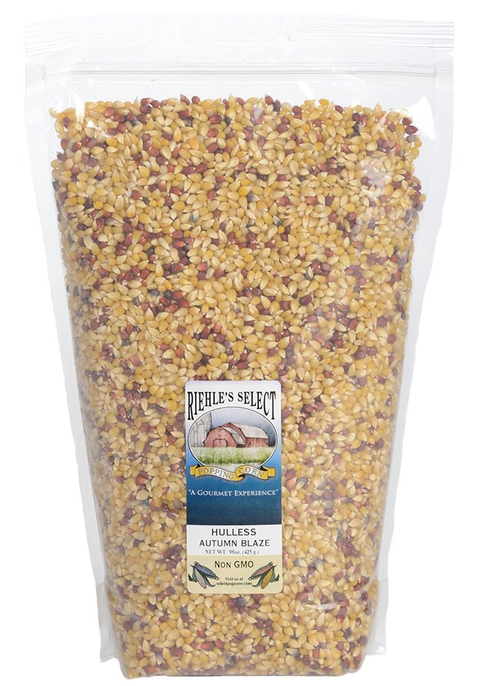 Amazon.com: Riehle's Select Popping Corn - Hulless Baby Yellow Whole ...