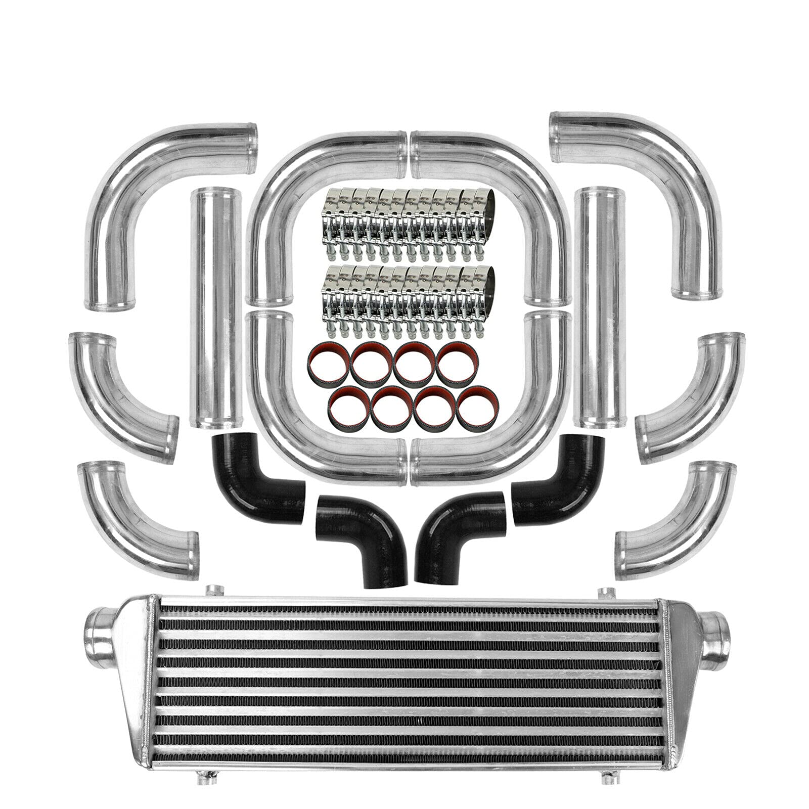 Mua 28" x 7" x 2.5" Universal Turbo Intercooler with Front Mount ...