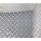 Amazon.com: Diamond Plate Film Vinyl Sheet Roll Simple Curve Wrap - 72 ...