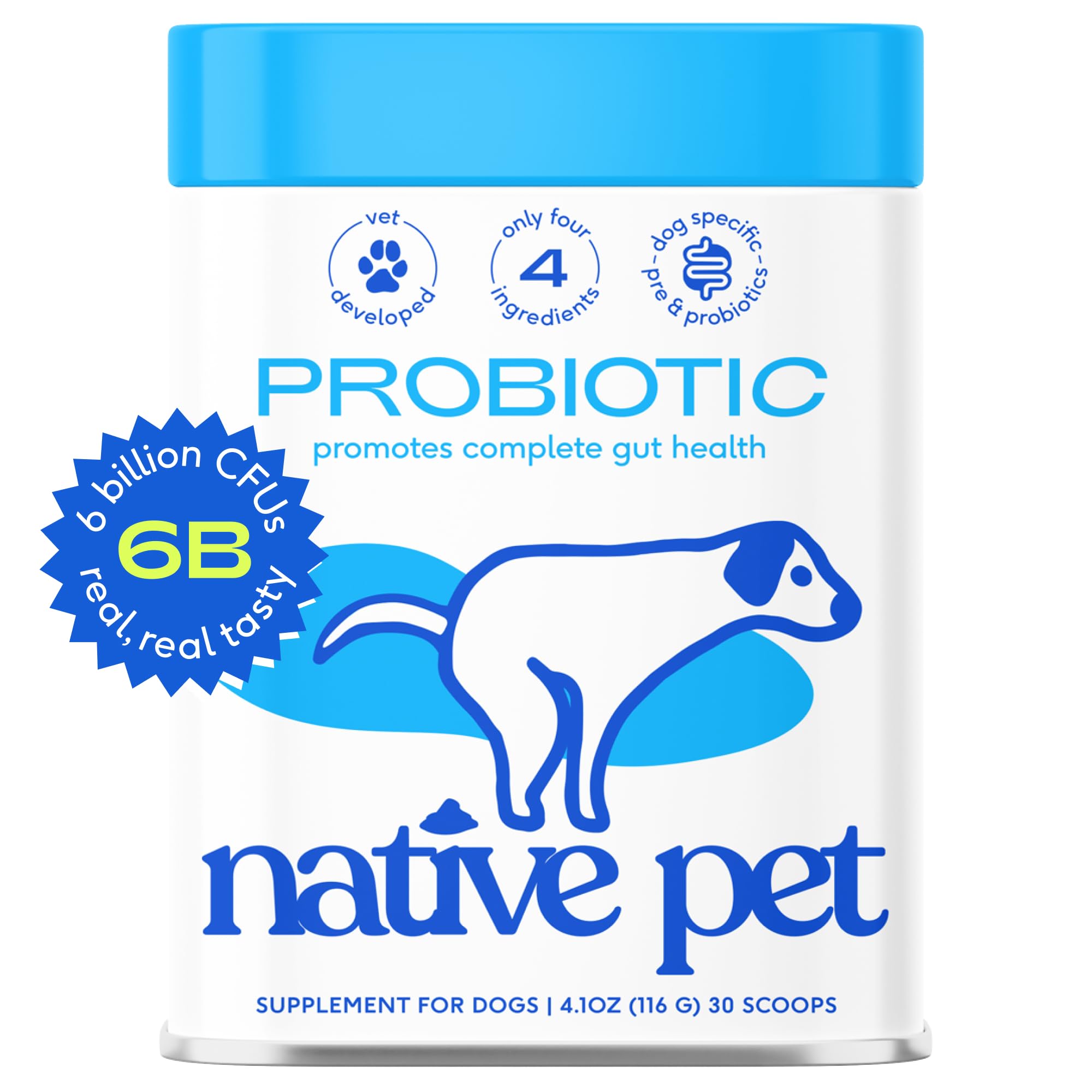 Mua Native Pet Probiotic for Dogs - Vet Created Probiotic Powder for ...
