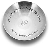 Amazon.com: 25 Year Anniversary Decorations Gifts for Wife Husband ...