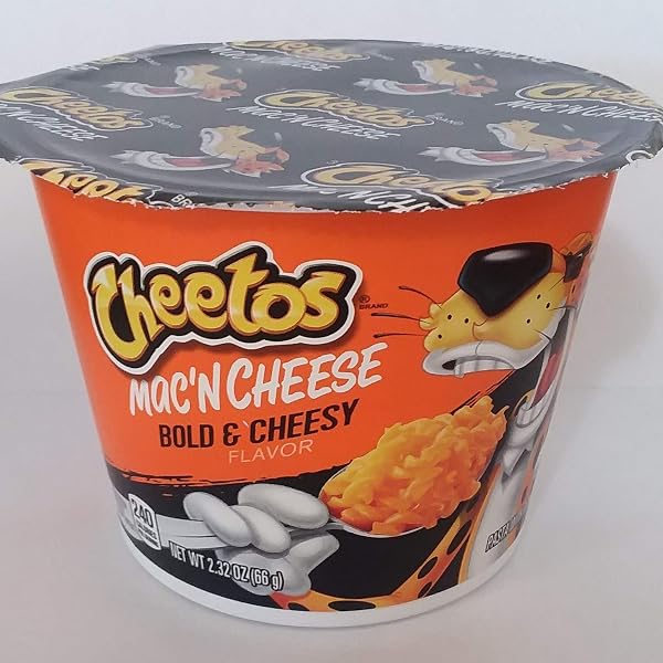 CHEETOS MAC 'N CHEESE BOLD & CHEESY CUP, 2.29 OZ - Korting Discount Outlet